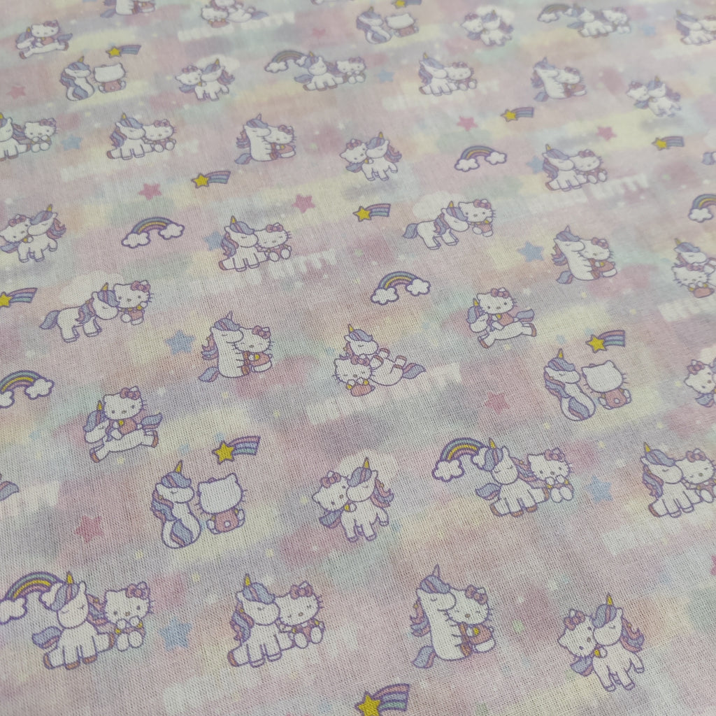 FS892_3 Hello Kitty Candy Floss Cotton – Fabric Styles